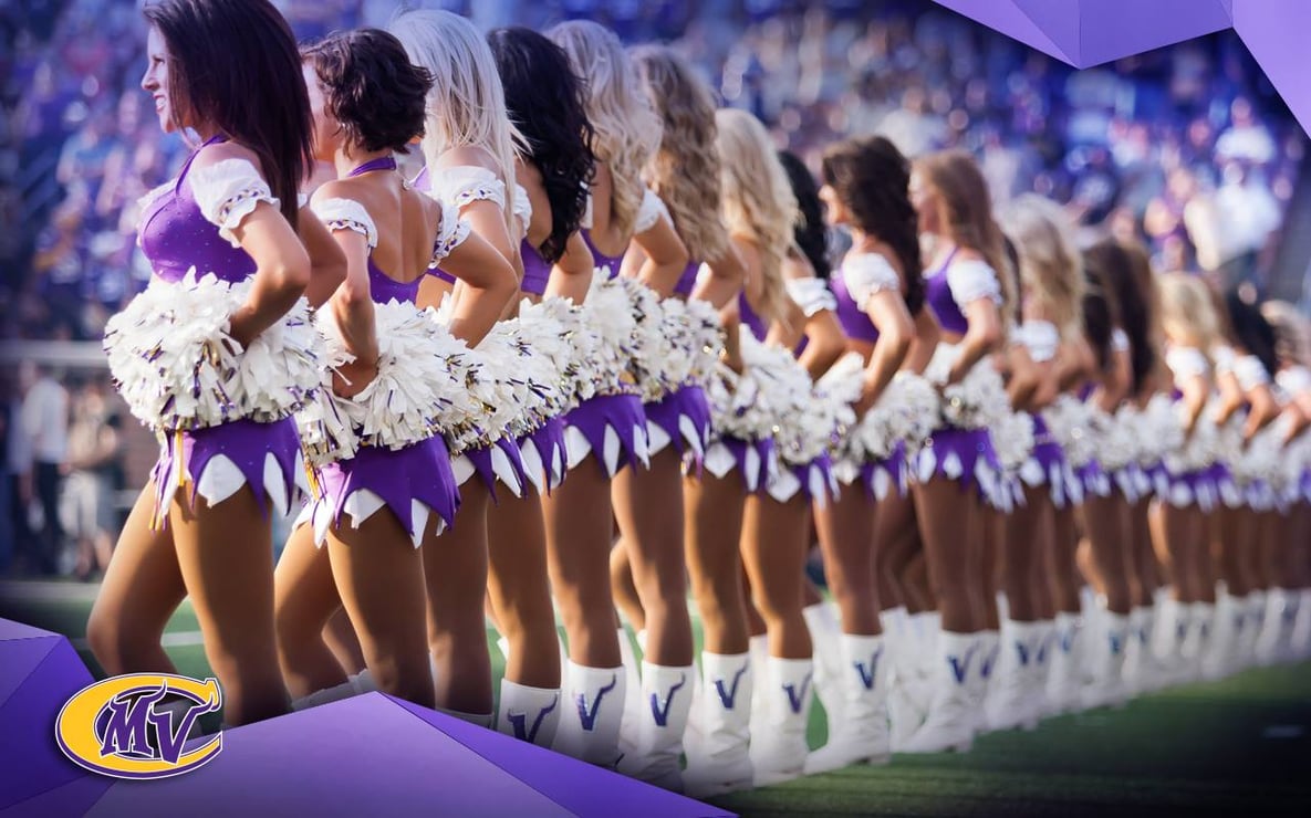 Team Spotlight: The Minnesota Vikings Cheerleaders' Multi-Uniform Wardrobe!