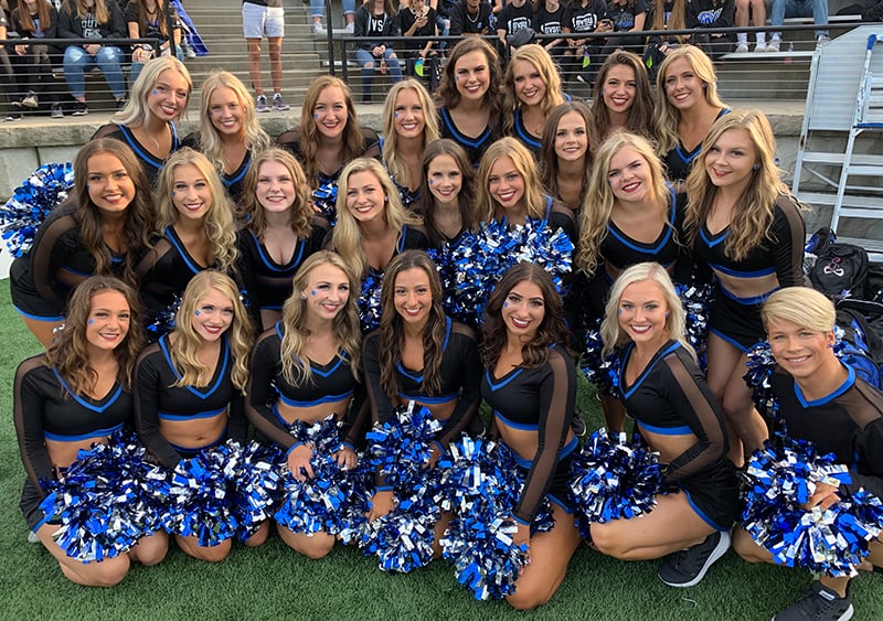 Team Spotlight: GVSU Laker Dance Team Stuns in Their Game Day Look