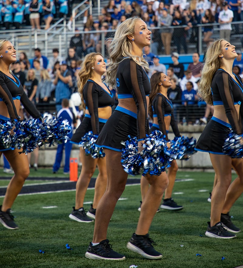 Team Spotlight: GVSU Laker Dance Team Stuns in Their Game Day Look