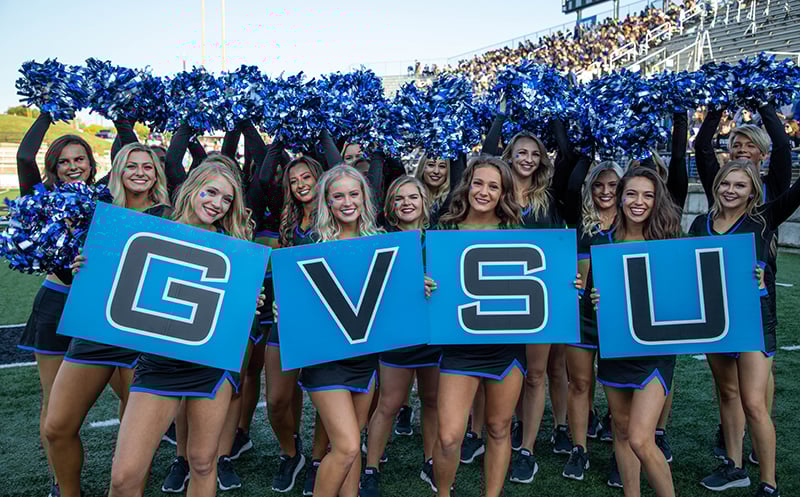 Team Spotlight: GVSU Laker Dance Team Stuns in Their Game Day Look