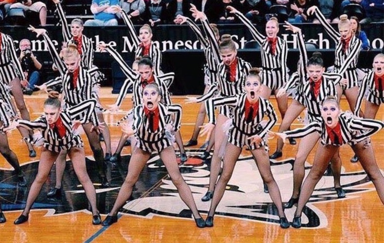 Team Spotlight: Orono High School Dance Team's Beetlejuice High Kick Dance